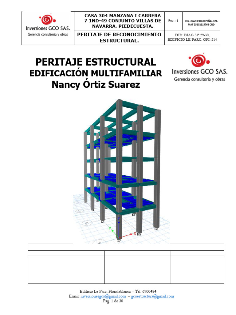 Peritaje 5 pisos | PDF
