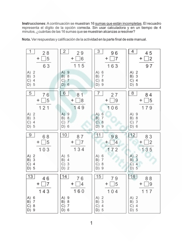 Material MatemÃ¡ticas P.A.A 2024 - B | PDF