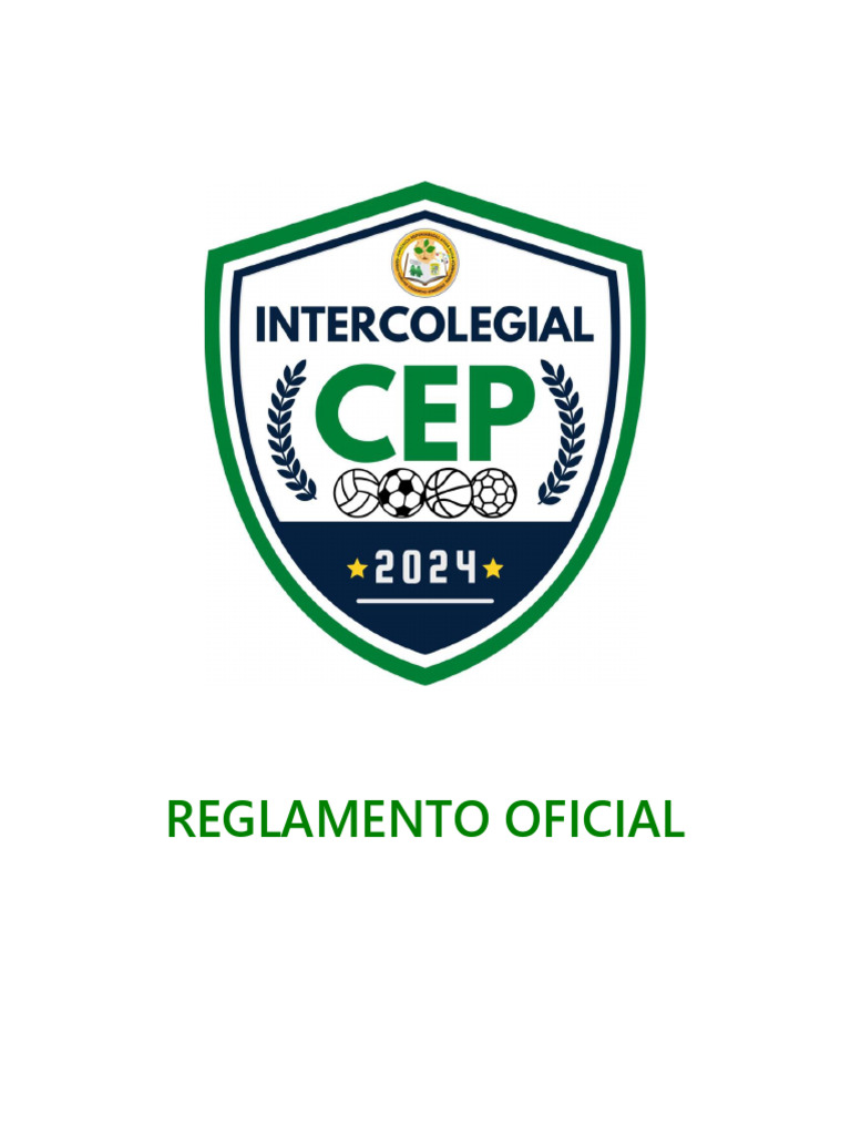 Reglamento Oficial INTERCEP 2024 | PDF