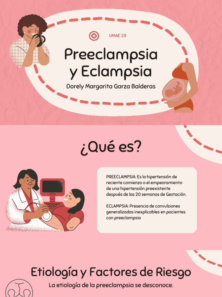 Preeclampsia y Eclampsia: Guía Completa | PDF | El embarazo | Ciencia y ...