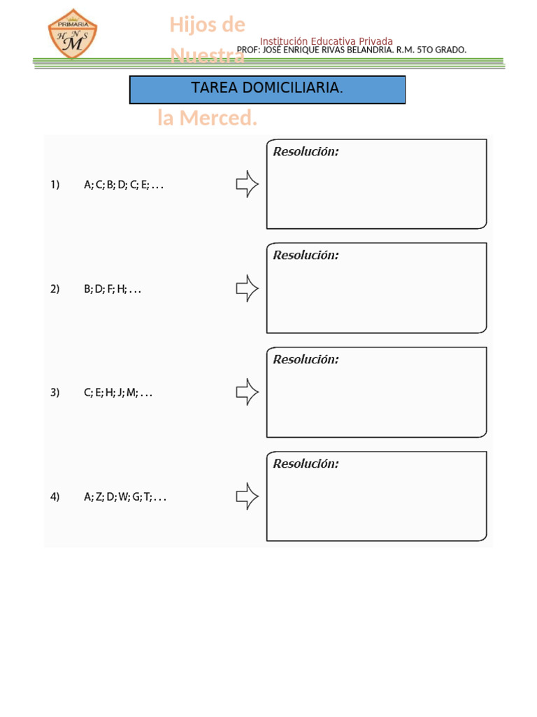 TAREA-RM-5TO-HSM-2021 | PDF