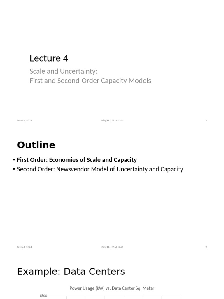Lecture 4 RSM1240 2024 | PDF