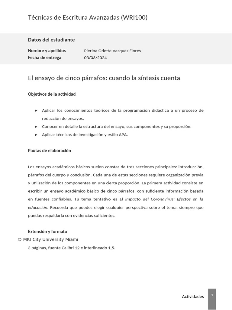 ACTIVIDAD 01 | PDF