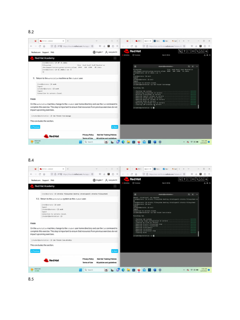 Redhat Part 2 Chapter 8 | PDF