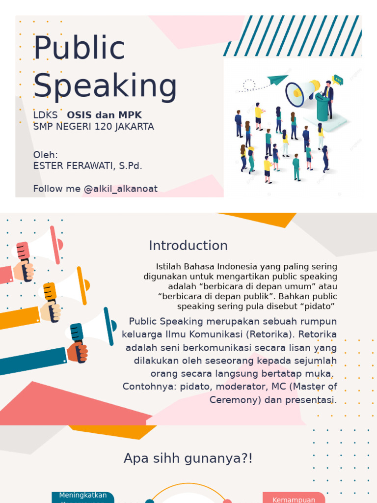 Public Speaking | PDF