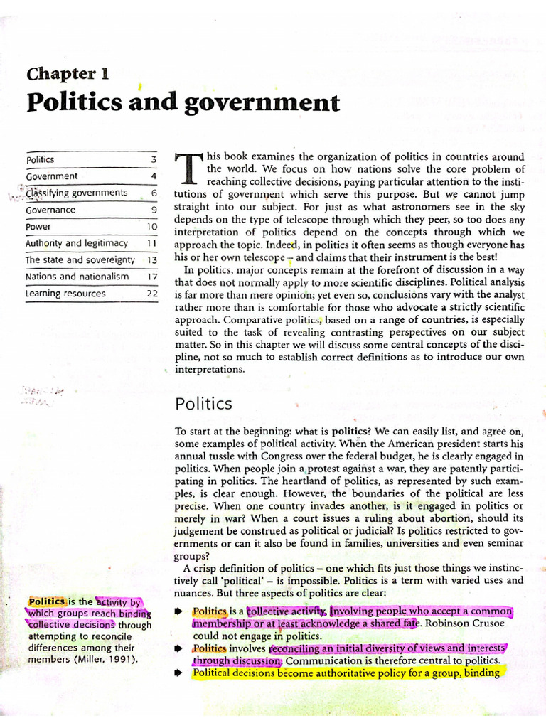 Comparative Chapter 1 | PDF