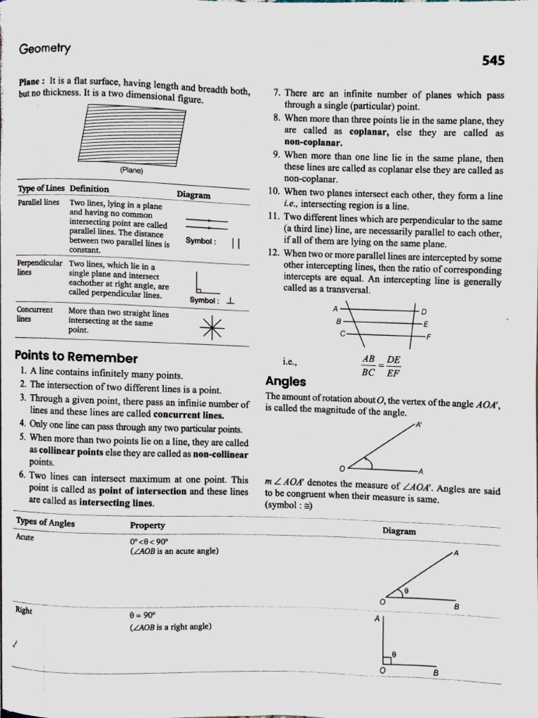 Geometry | PDF
