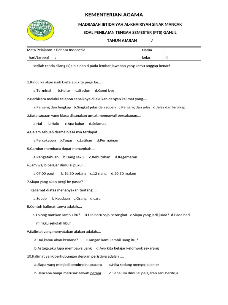 Bahasa Indonesia | PDF