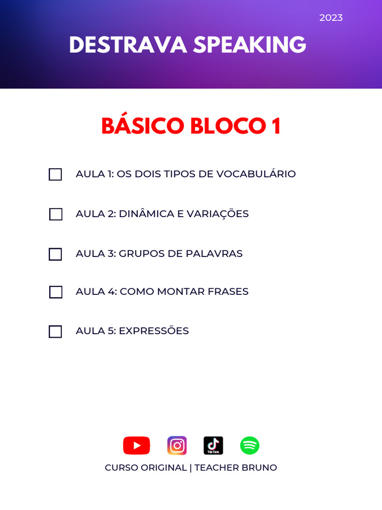 Checklist Básico Completo | PDF