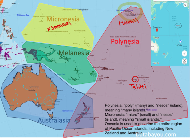 Maps of Polynesia and Its Surroundings | PDF