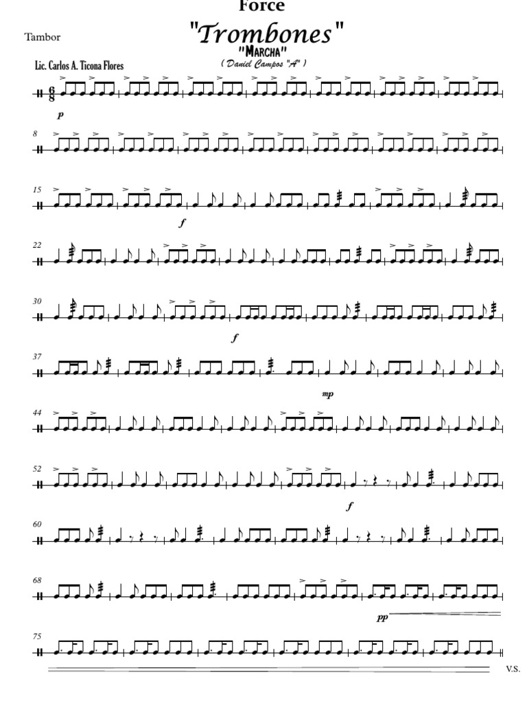 Trombones: "Marcha" | PDF