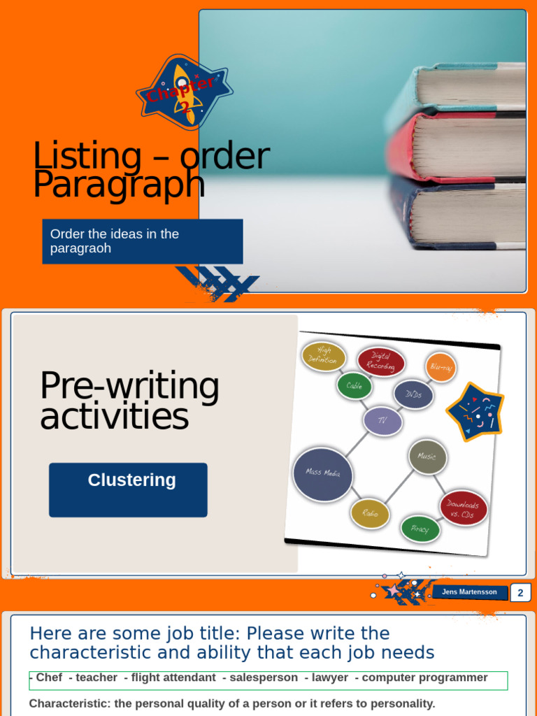 Pre-Writing Activity: Clustering | PDF