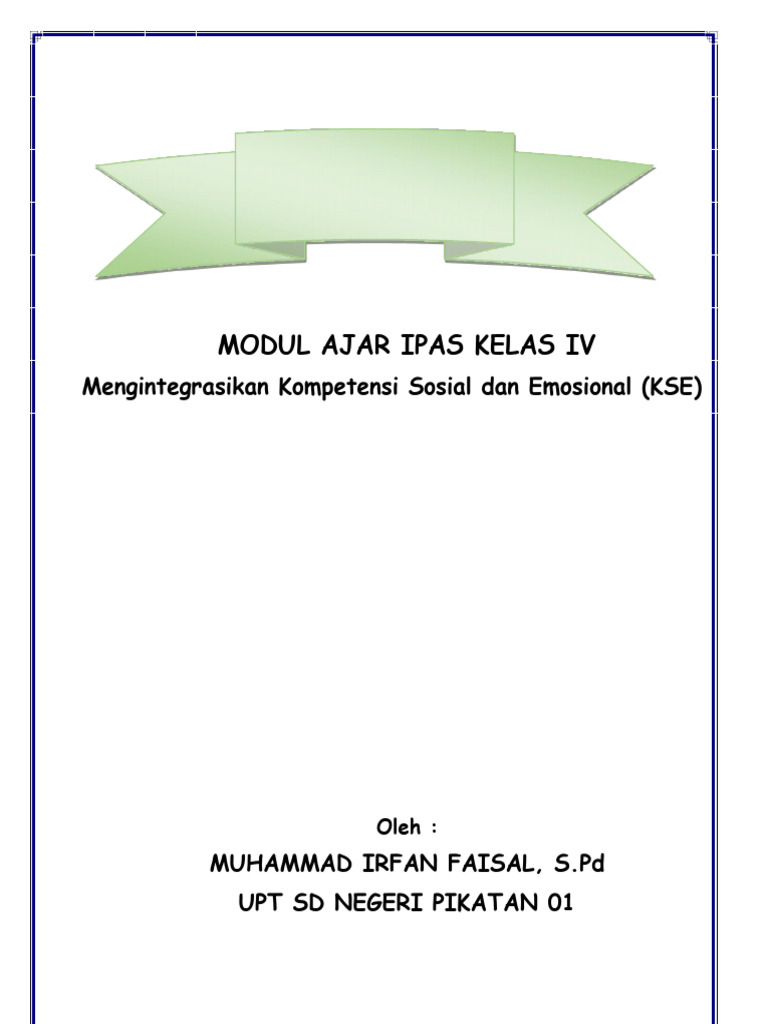 MODUL AJAR BERDIFERENSIASI FOR PMM FIX - Organized | PDF | Science & Mathematics