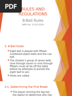 10 Balls Billiard Rules | PDF | Cue Sports | Individual Sports