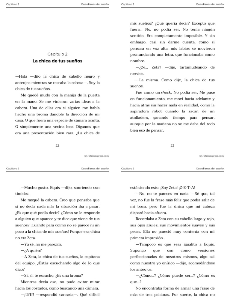 Guardianes Del Sueno Capitulo 2 Landscape | PDF