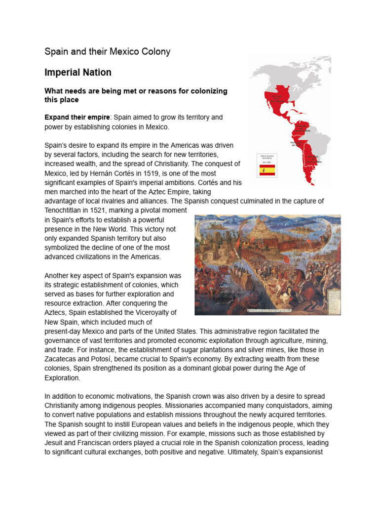 Spain Colonization Blog | PDF