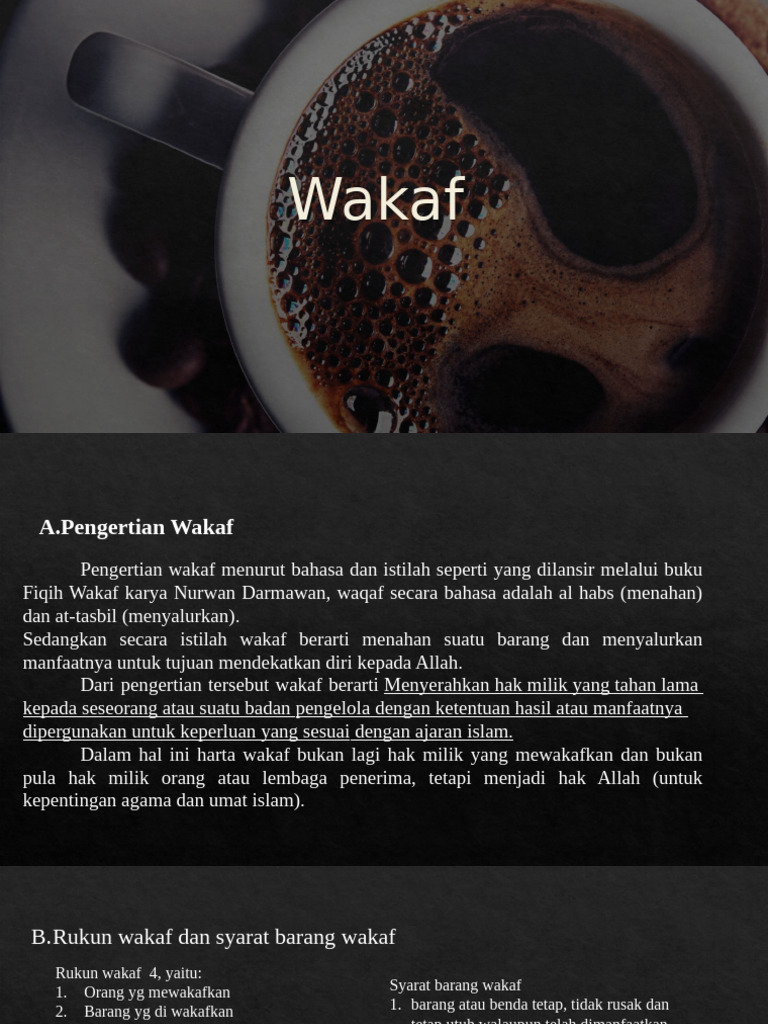Wakaf | PDF