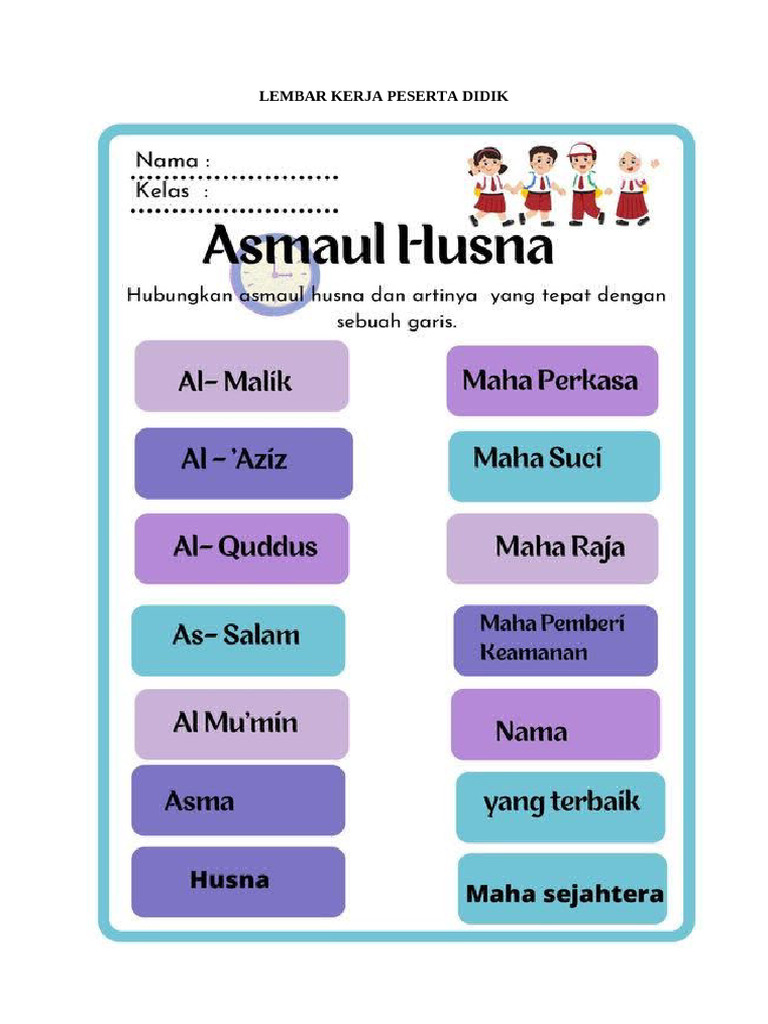 Materi Akidah Akhlak Kelas 4 Semester 1 Kurikulum Merdeka