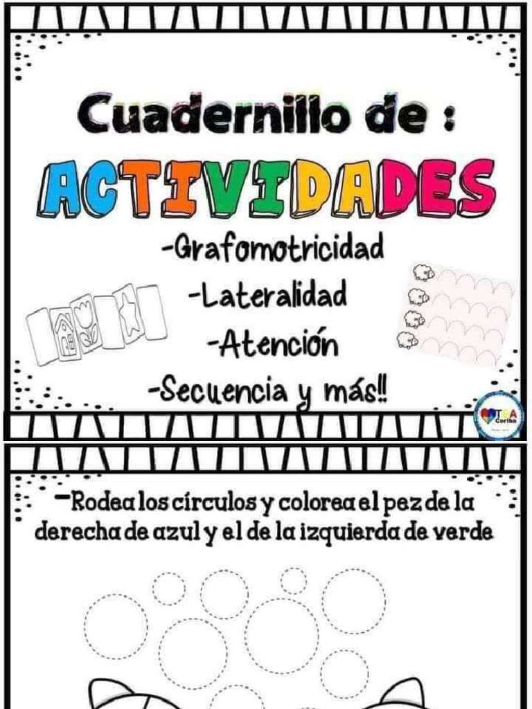 Cuadernillo de Actividades Para Los Peques Gratis | PDF
