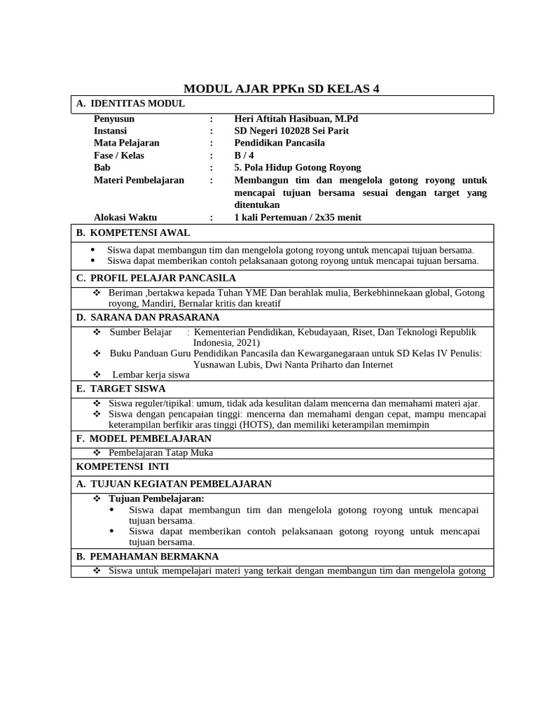 modul pkn | PDF