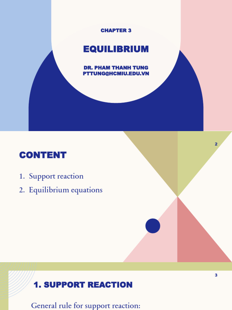 Structural Equilibrium Basics | PDF | Force | Science & Mathematics