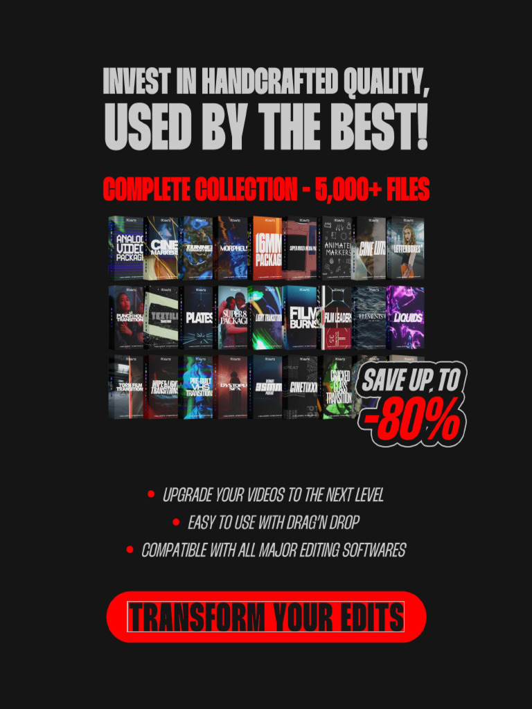 BUNDLE UP & SAVE 80% - Upgrade To Our Complete Collection | PDF