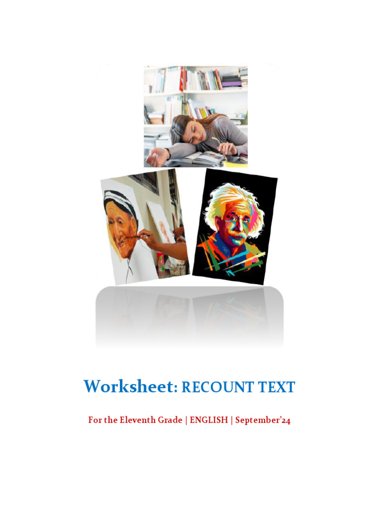 Worksheet Recount Text | PDF