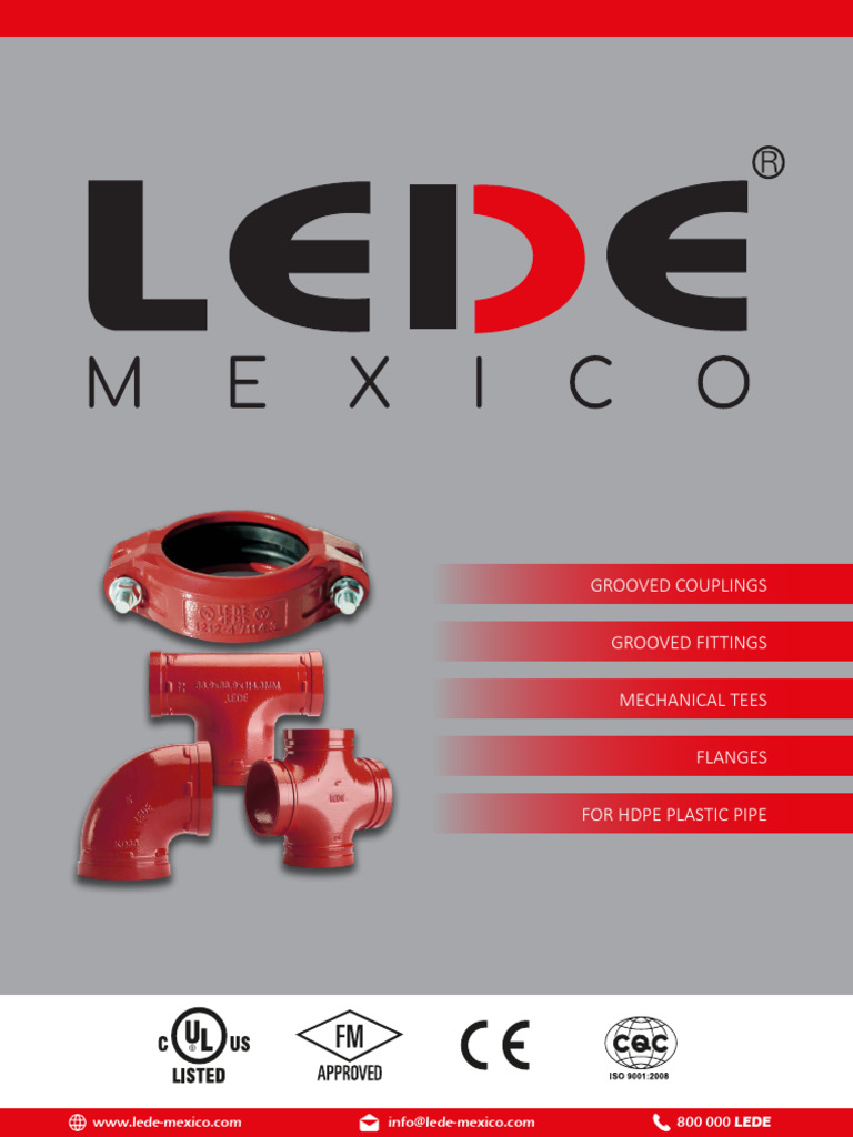 FICHAS TECNICAS CONEXIONES LEDE | PDF