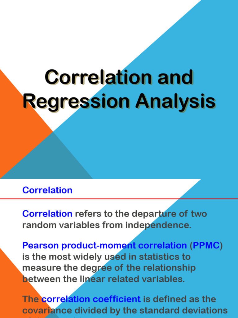 Regression and Correlation | PDF | Errors And Residuals | Teaching Methods & Materials