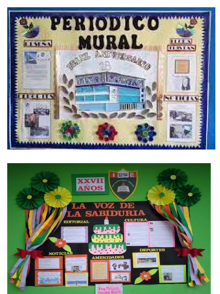 Modelos de Periodicos Murales | PDF