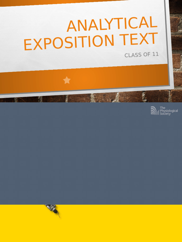 Analytical Exposition Text PPG | PDF