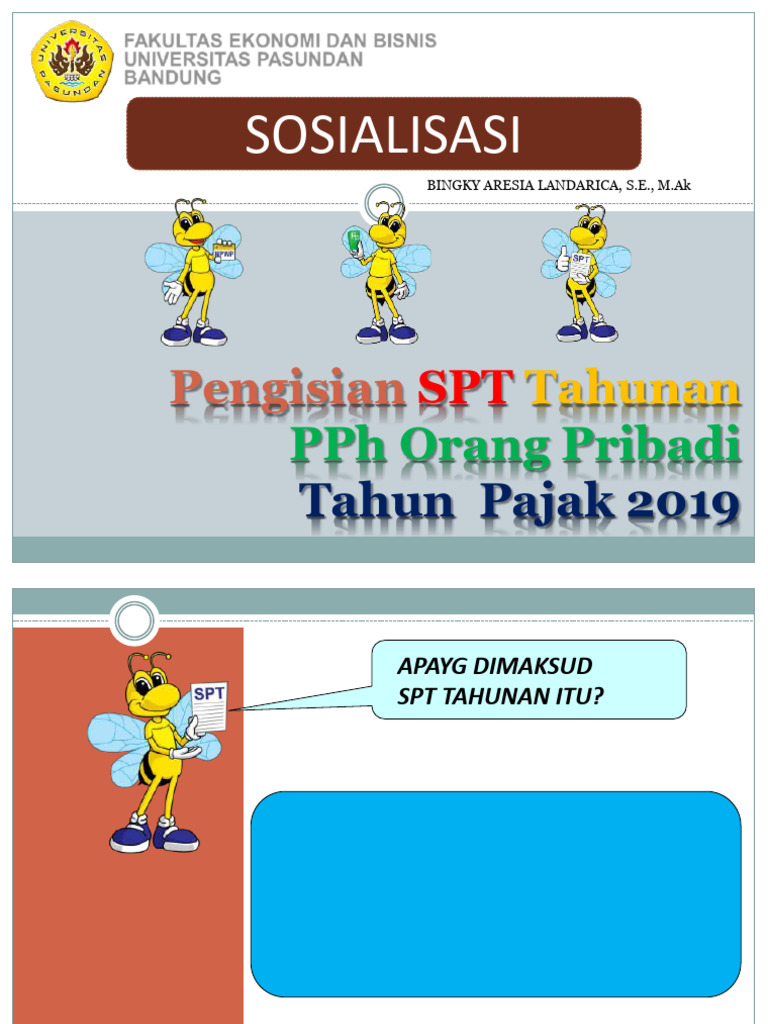 Ch. 11 - Pengisian SPT Tahunan | PDF