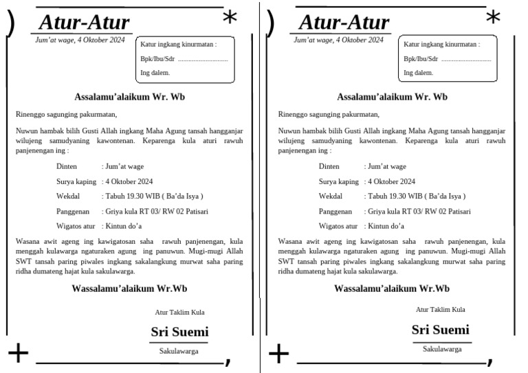 ATUR ATUR | PDF