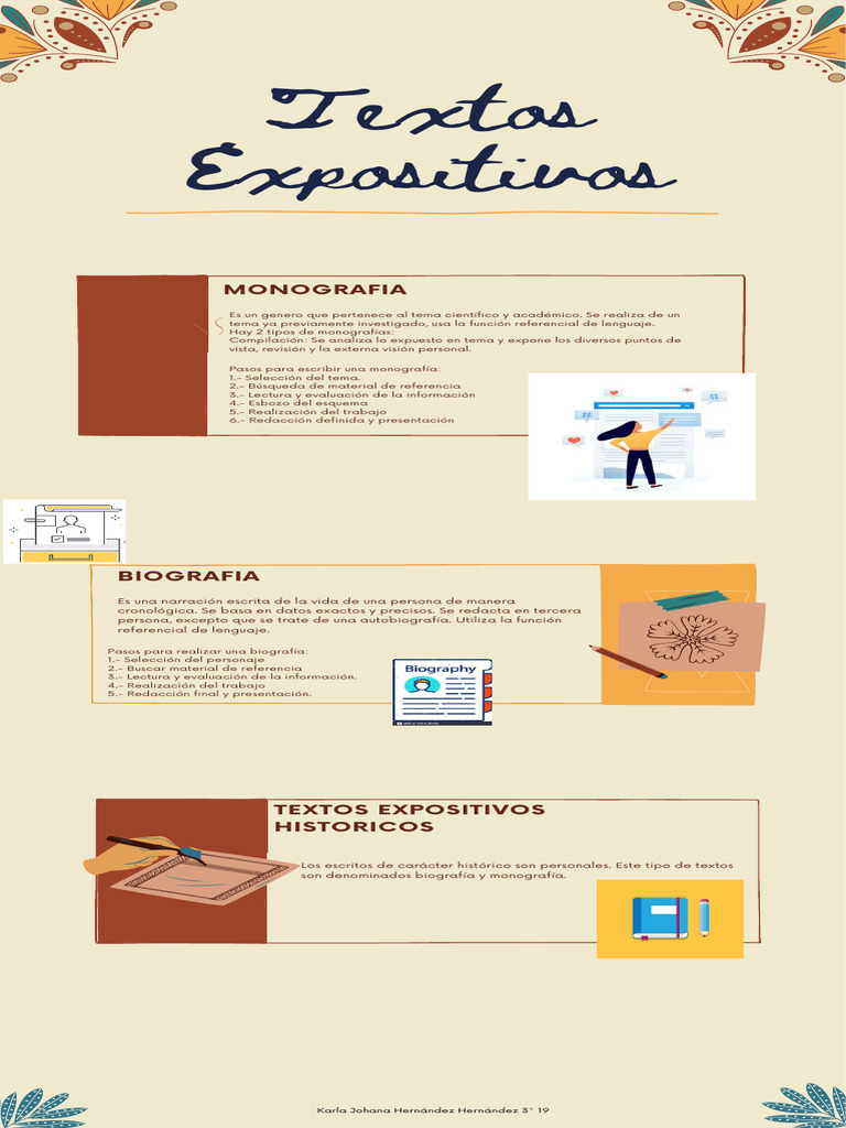 Textos Expositivos | PDF