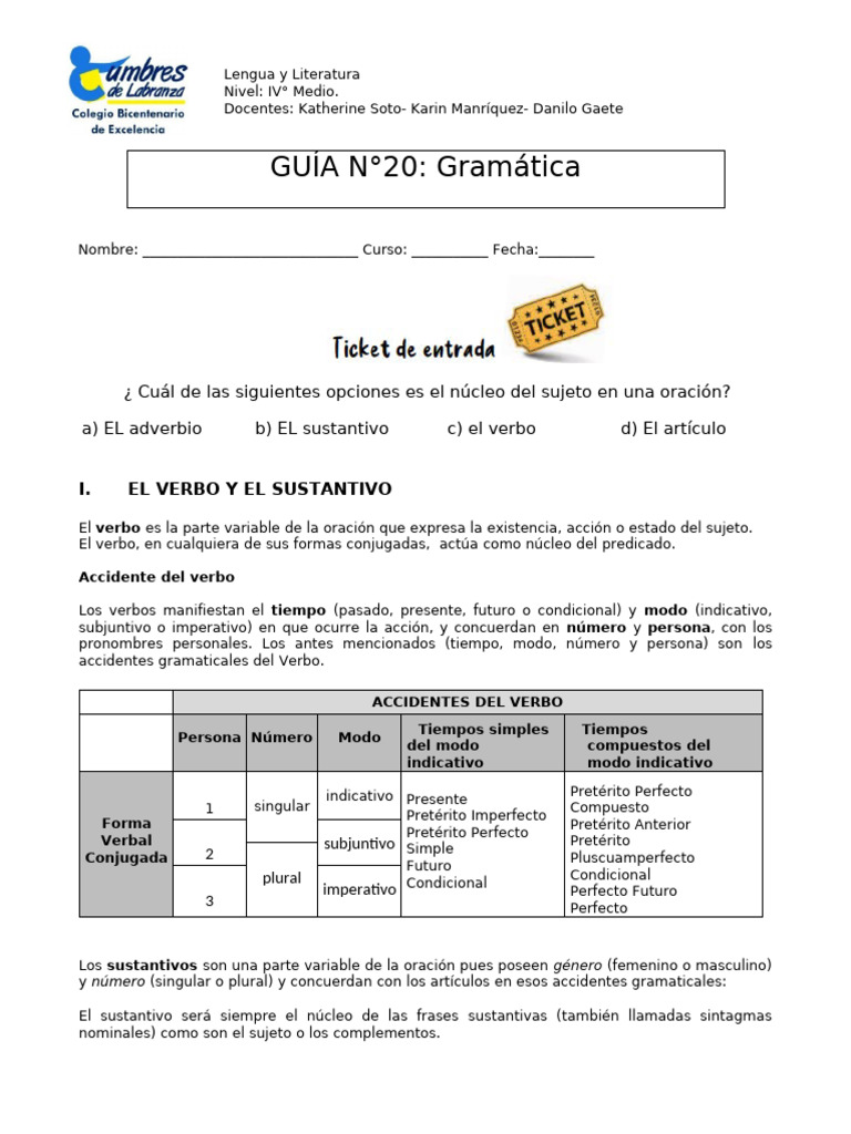 Gramática | PDF