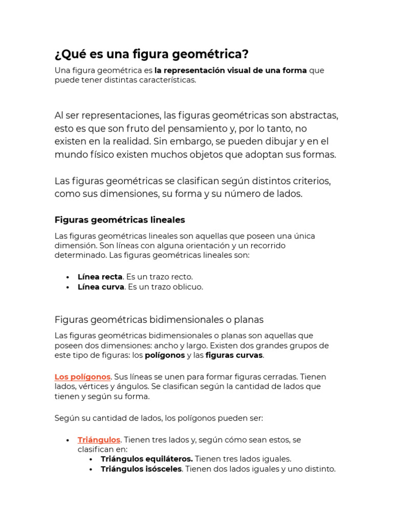 Que Son Figuras Geometrica | PDF
