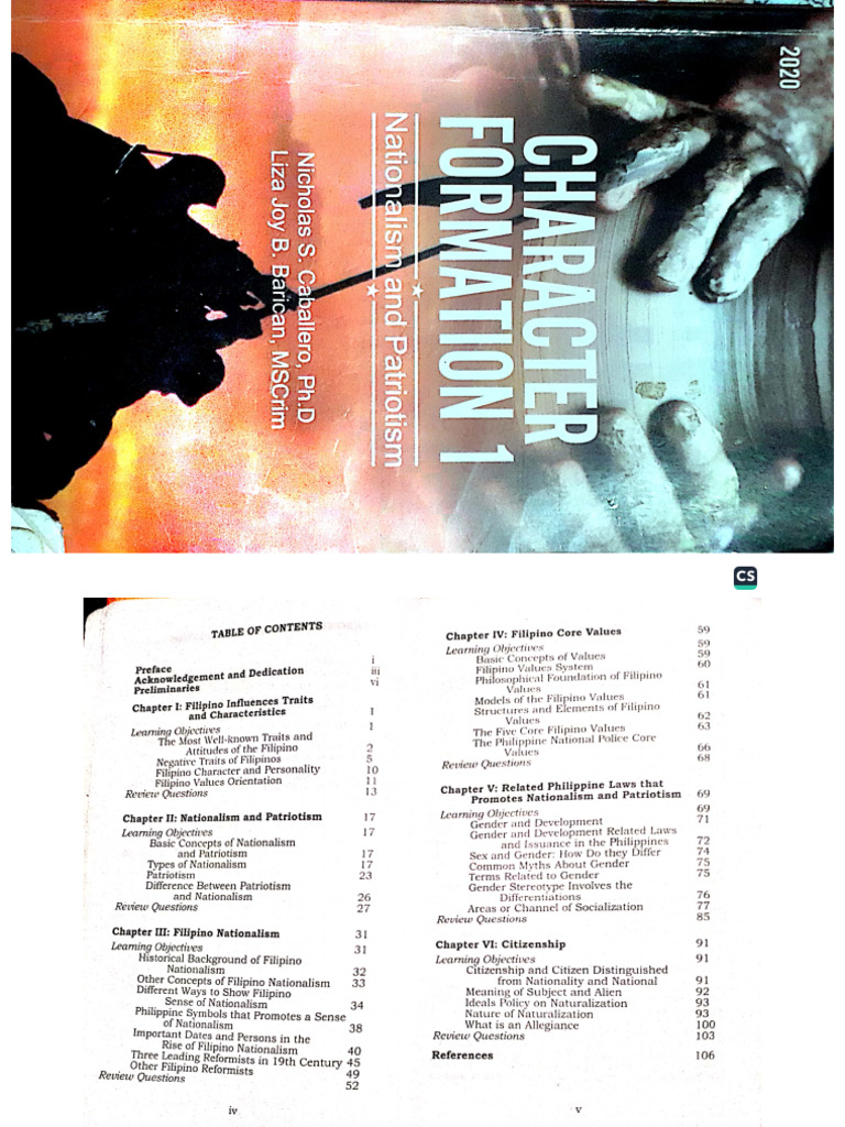 Character Formation 1 | PDF