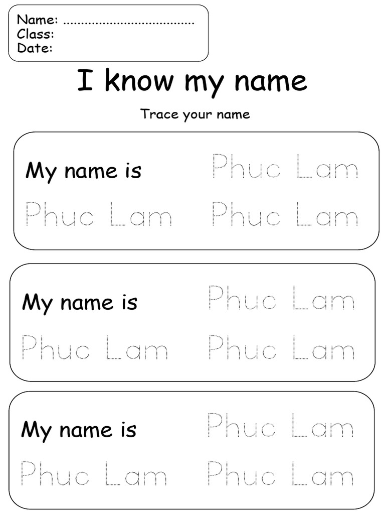 I Know My Name | PDF