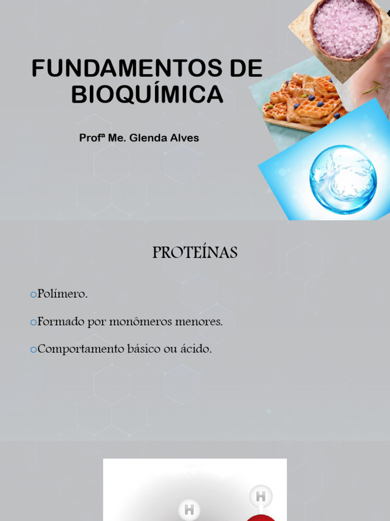Aula 05 - Fundamentos de Bioqu Mica | PDF