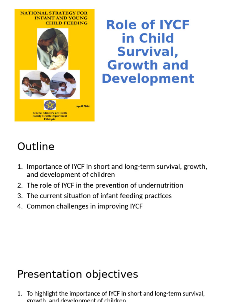 session 4 Essentials of IYCF | PDF