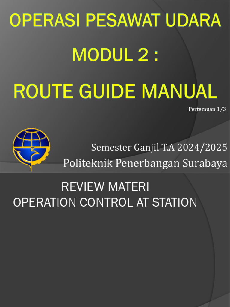 2.1_Route_Guide_Manual[1] | PDF