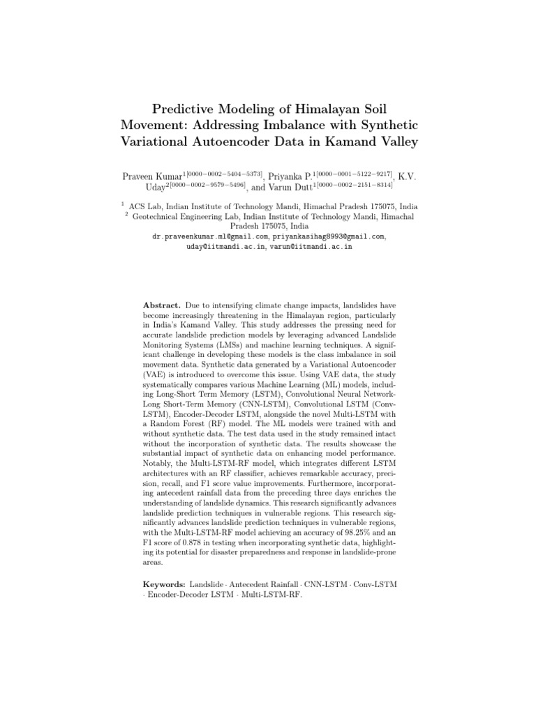 London Paper VAE | PDF