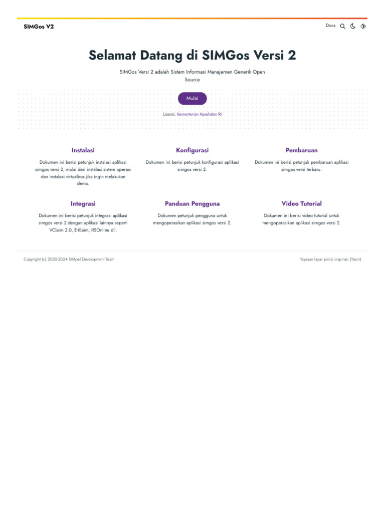 Docs Simgos2 Simpel Web Id | PDF