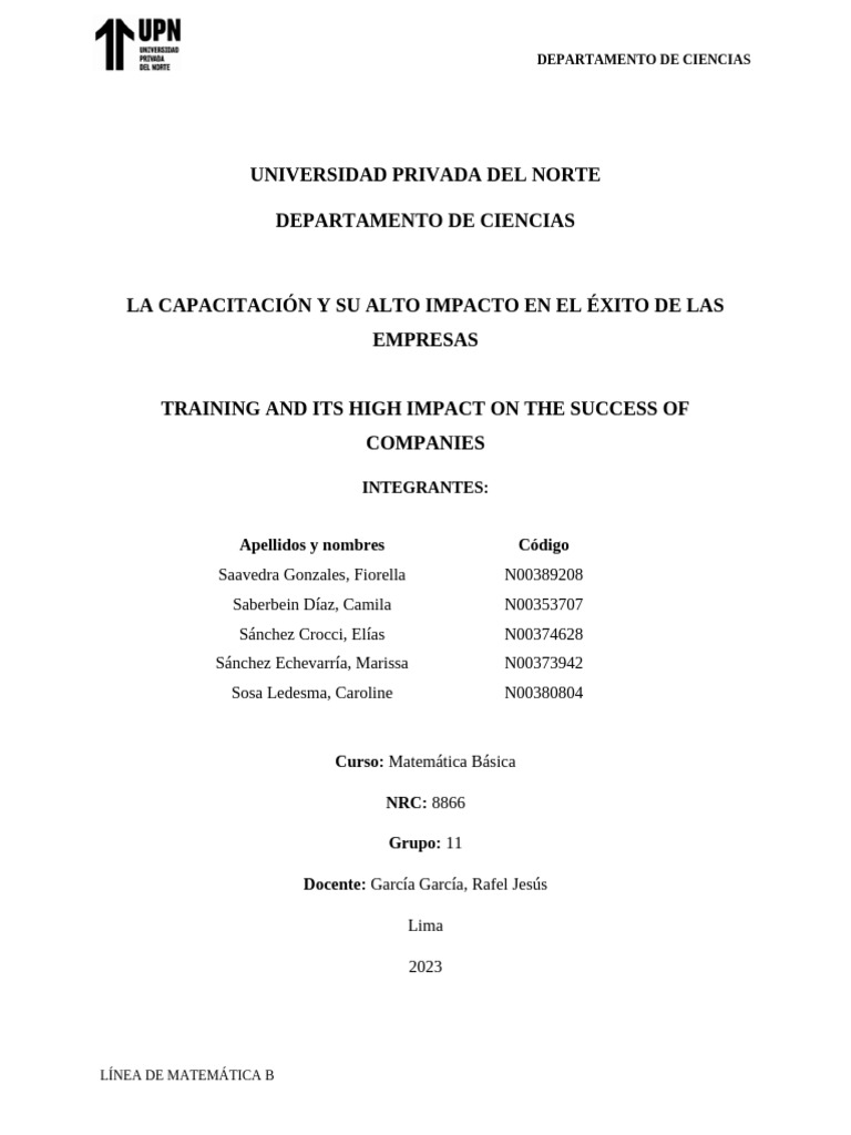 Informe 2 - Mate S7 1 | PDF