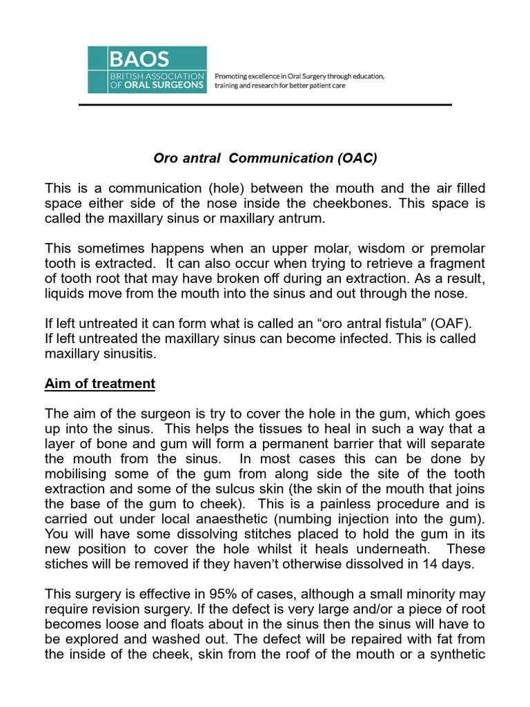 Oral-antral-Communications-final | PDF