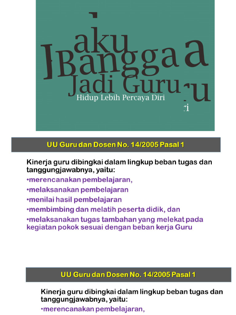MENJADI GURU HEBAT | PDF