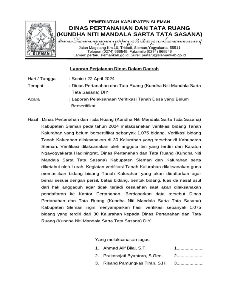 DPTR Diy 22 April 2024 | PDF