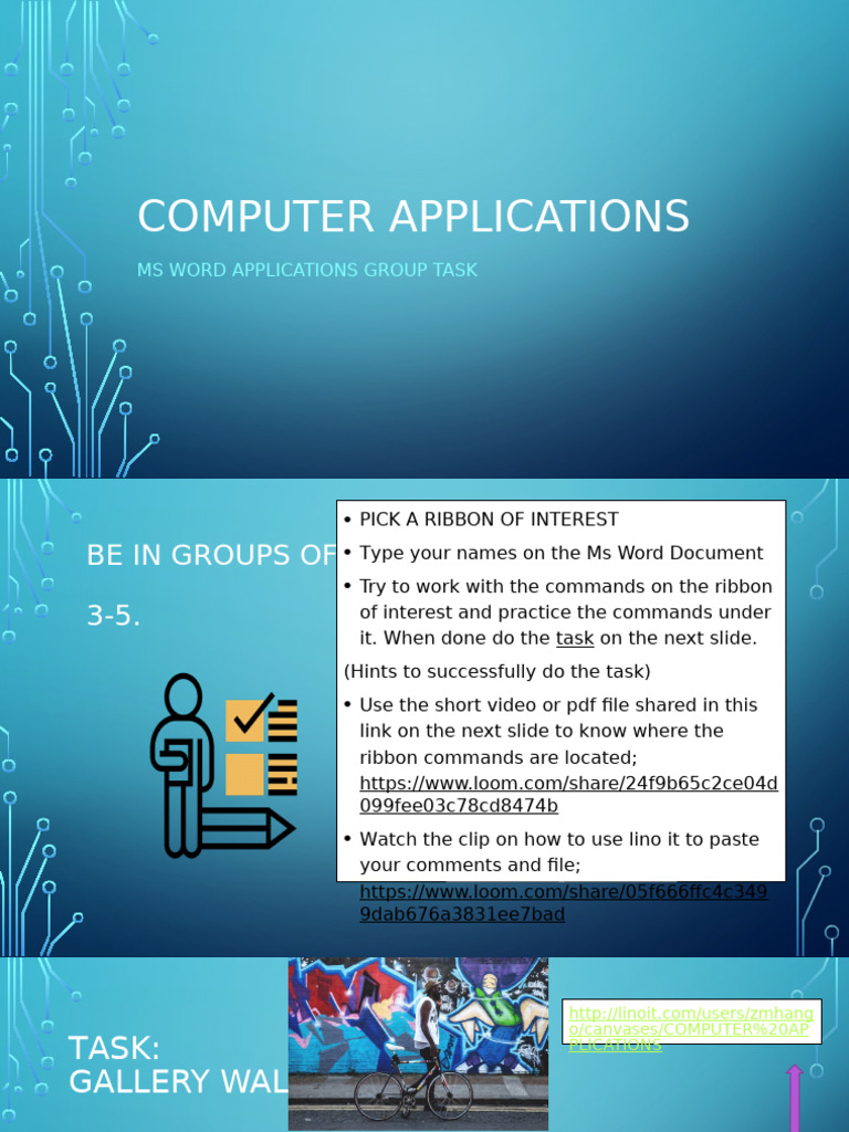 Ms Word Gallery Walk | PDF
