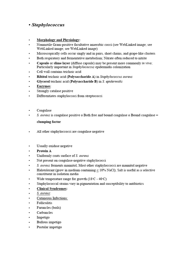 Staphylococcus PDF | PDF