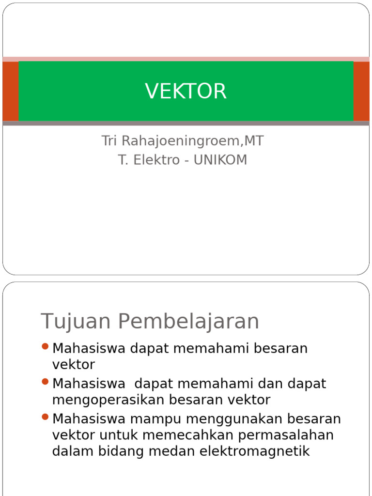 1. vektor | PDF